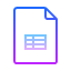 Google Sheets icon - Free vector (SVG) - Free PNG - Copyicon.com